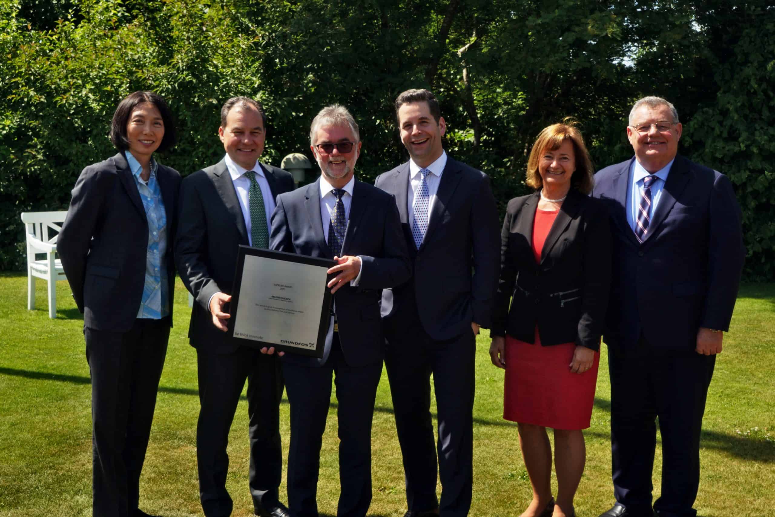 Neo Magnequench Named “Supplier of the Year” by Grundfos Neo Magnequench Named “Supplier of the Year” by Grundfos